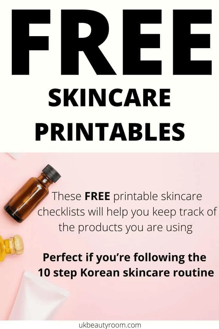 Beauty Routine Checklist For Your Daily Skin Care Routine at Home