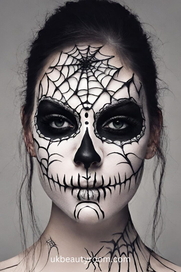 17 Pretty Sugar Skull Makeup Ideas for Halloween