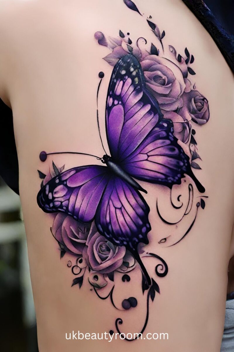 33 Beautiful Butterfly Tattoo Ideas with their Meanings