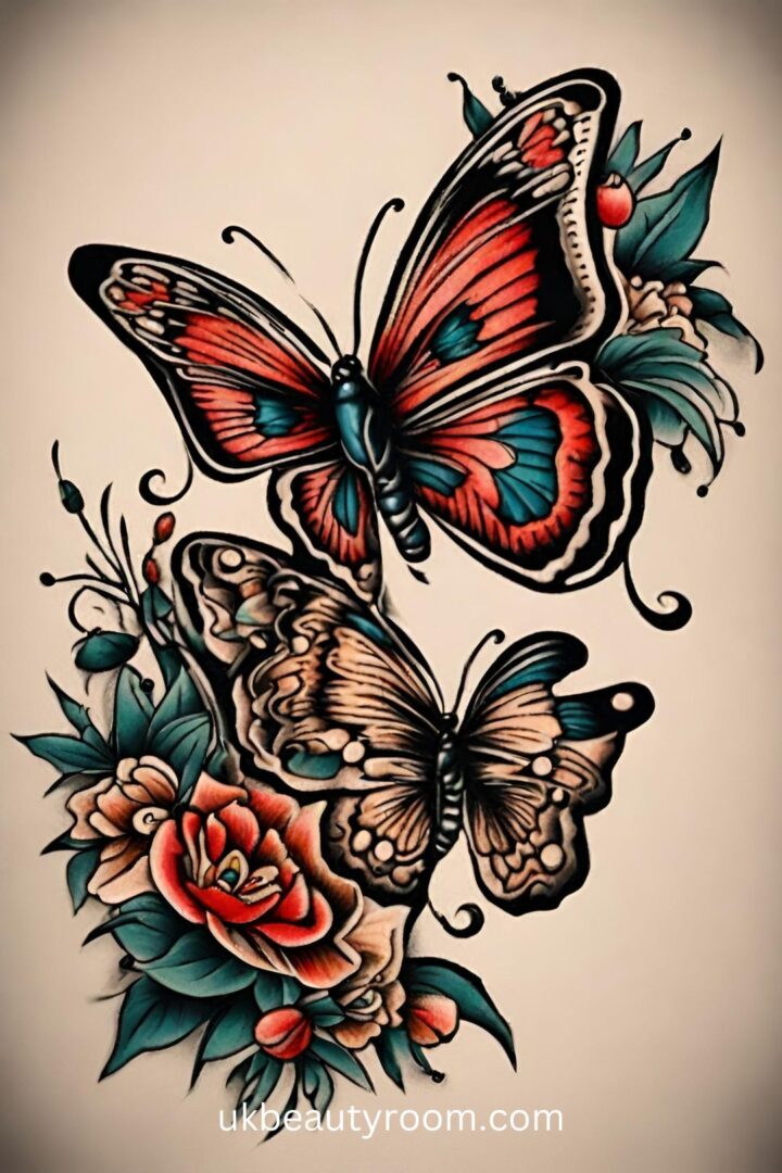 33 Beautiful Butterfly Tattoo Ideas with their Meanings