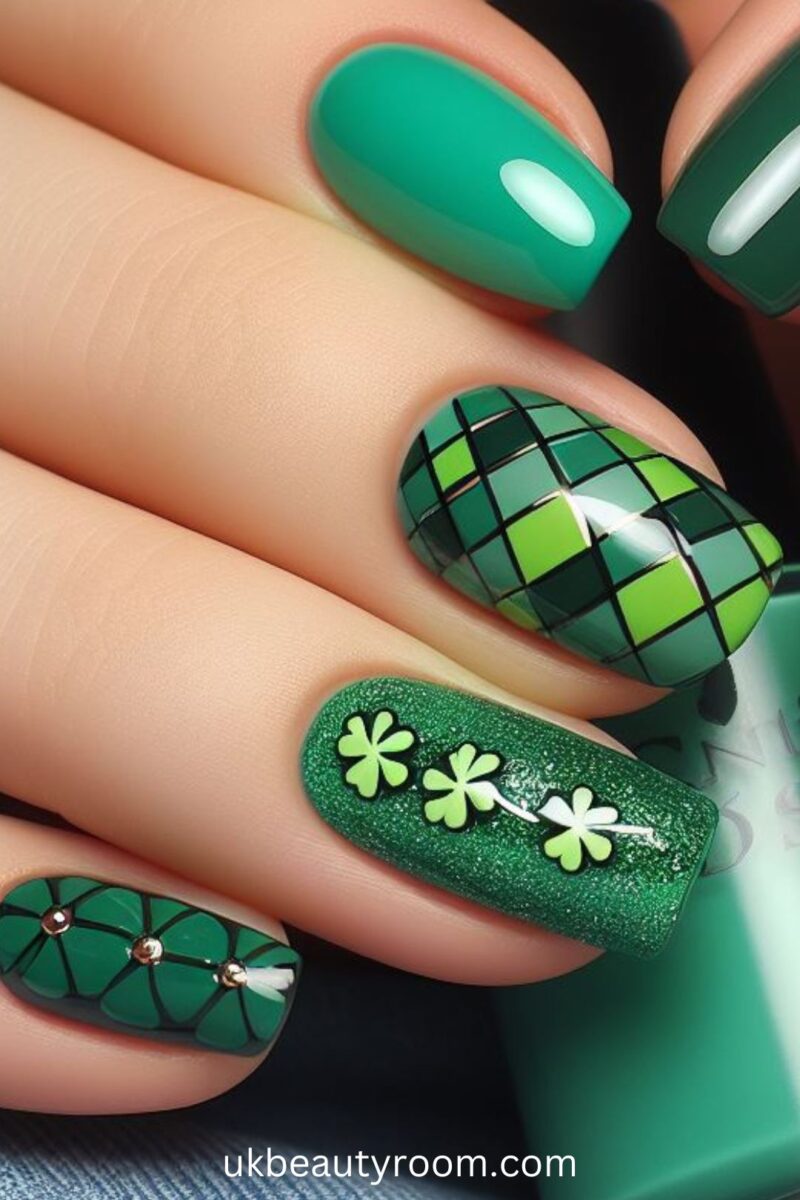 17 Cute Ideas for St. Patrick’s Day Nails in 2025