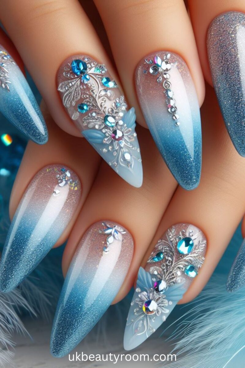 2025’s Most Stunning Blue Nail Designs Unveiled