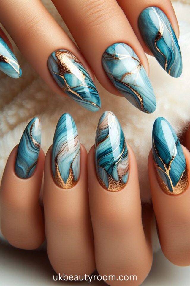 2025’s Most Stunning Blue Nail Designs Unveiled