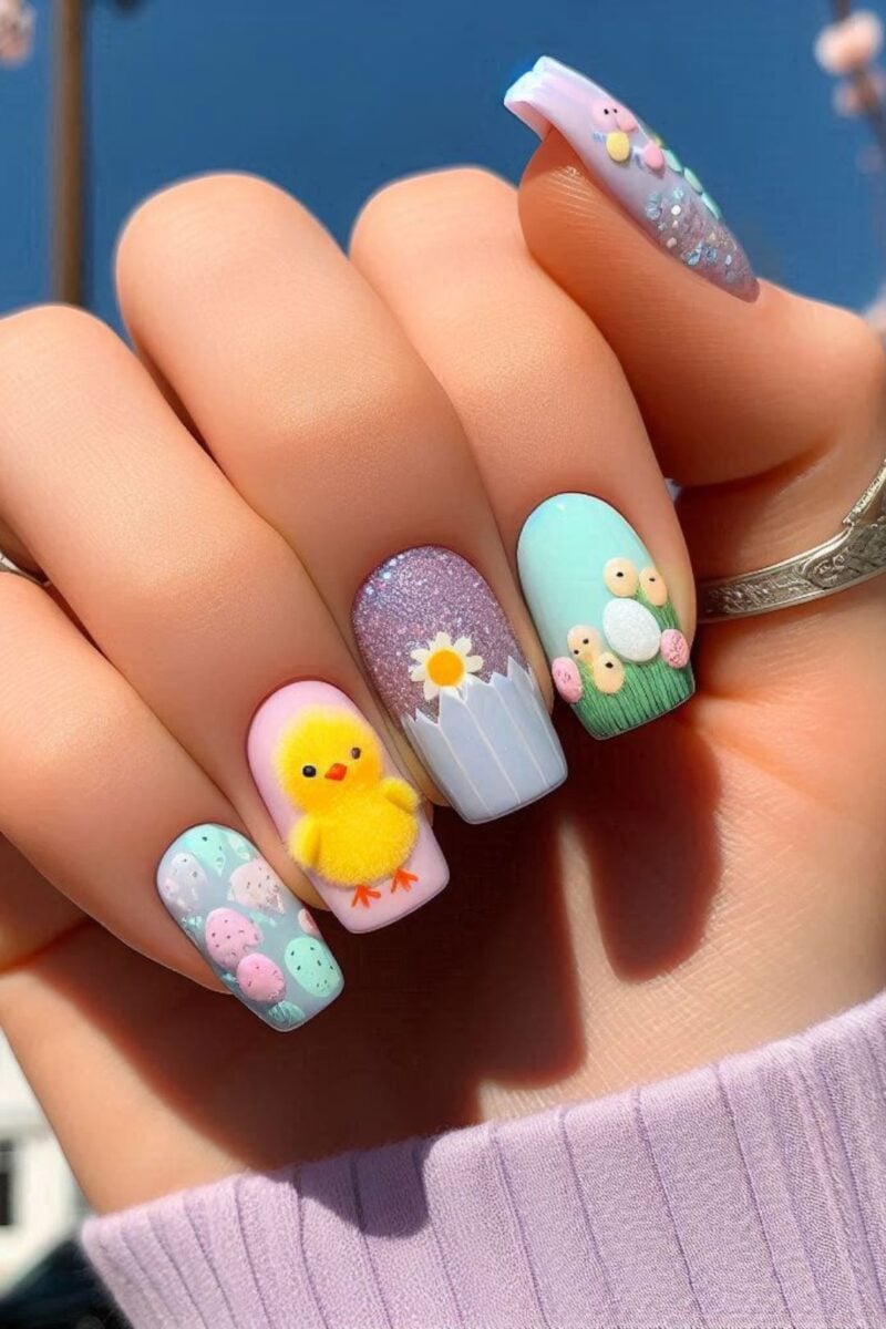 25 Adorable Easter Nail Designs for Spring 2025