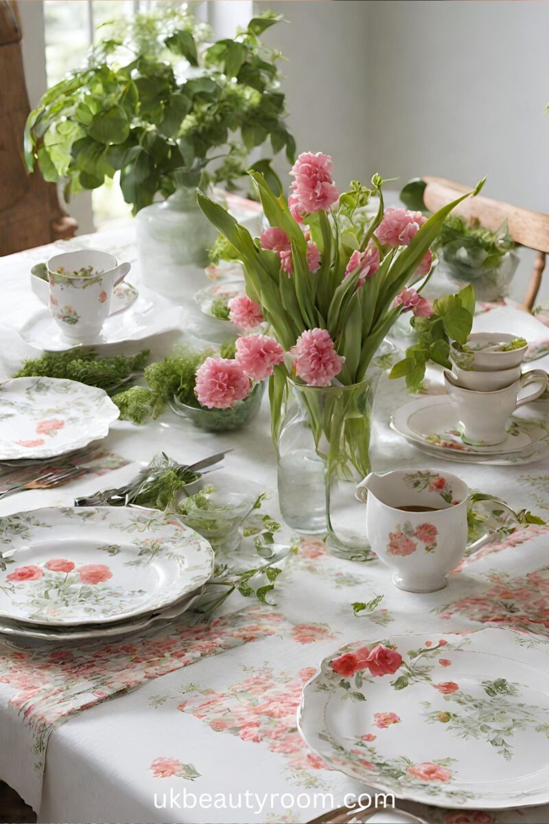 23 Beautiful Spring Tablescapes for Easter 2025