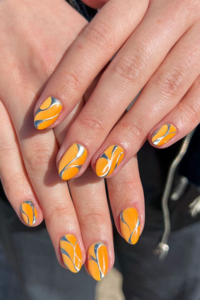 21 Vibrant Orange Nail Designs to Brighten Your Day!