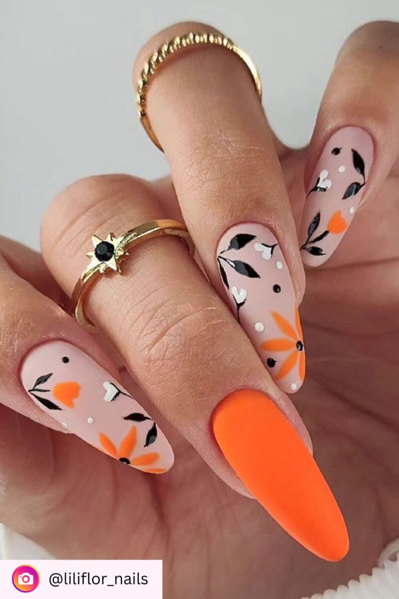 21 Vibrant Orange Nail Designs to Brighten Your Day!