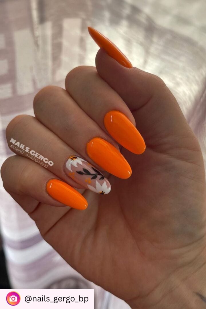 21 Vibrant Orange Nail Designs to Brighten Your Day!