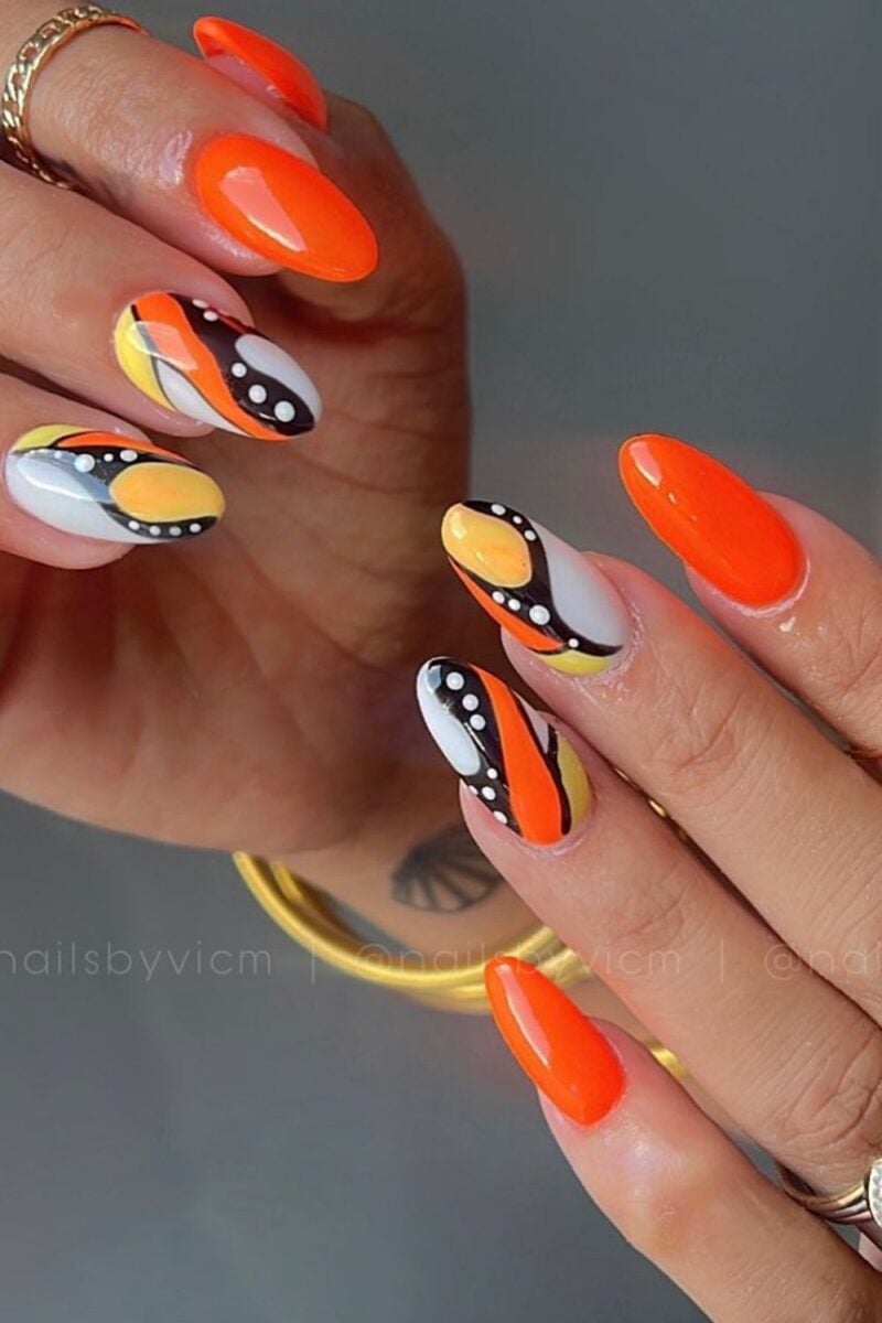 21 Vibrant Orange Nail Designs to Brighten Your Day!
