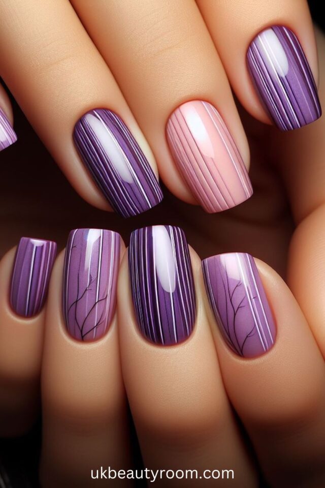 43 Purple Nail Designs to Flaunt Your Unique Style in 2025!