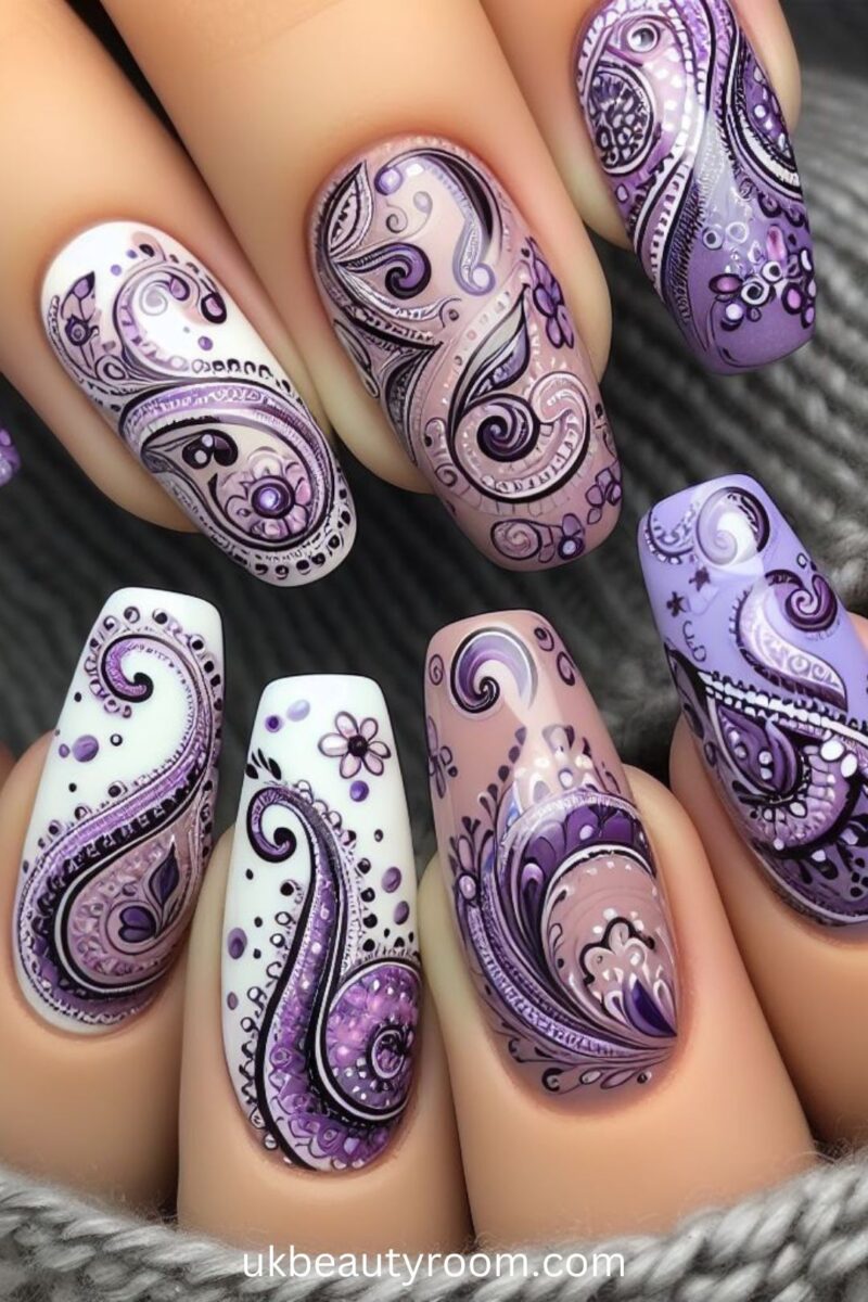 43 Purple Nail Designs to Flaunt Your Unique Style in 2025!