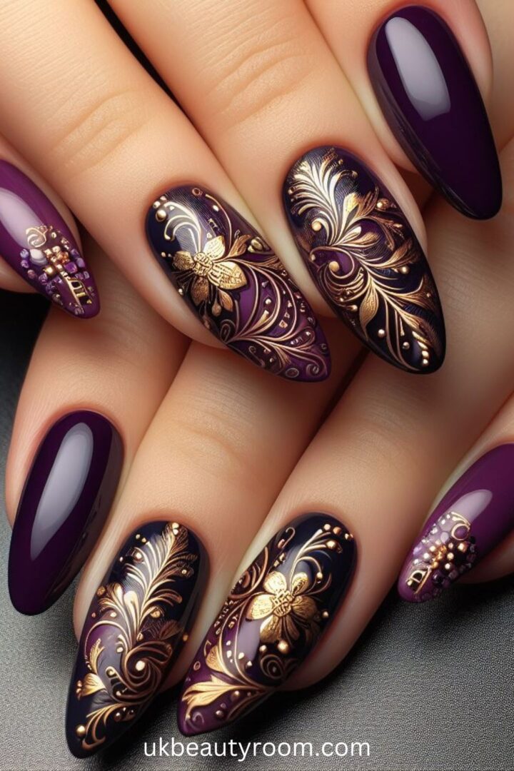 43 Purple Nail Designs to Flaunt Your Unique Style in 2025!