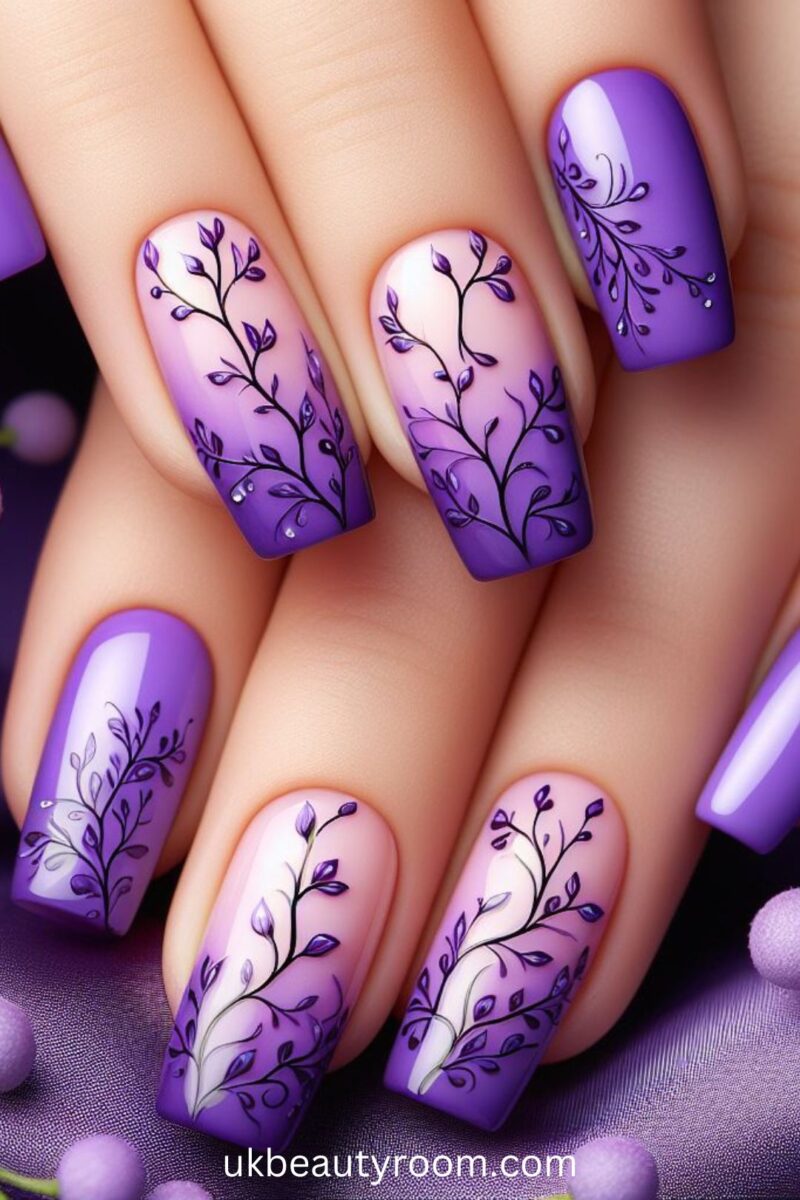43 Purple Nail Designs to Flaunt Your Unique Style in 2025!