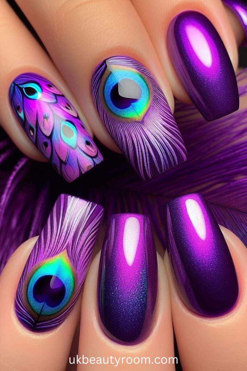 43 Purple Nail Designs to Flaunt Your Unique Style in 2025!
