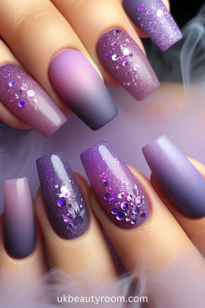 43 Purple Nail Designs to Flaunt Your Unique Style in 2024!