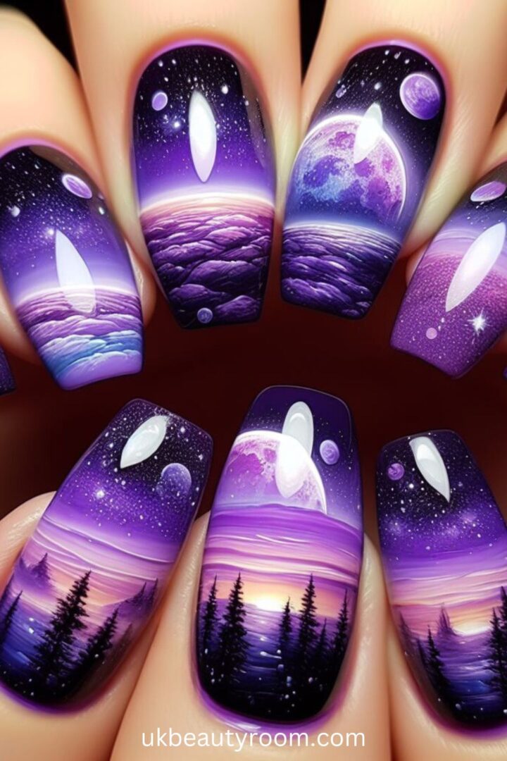 43 Purple Nail Designs to Flaunt Your Unique Style in 2024!