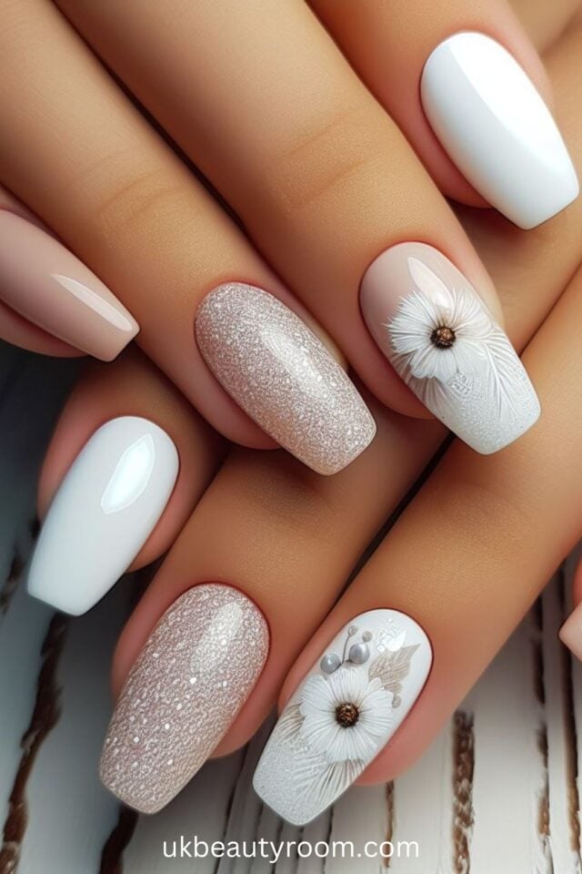 45 Glamorous White Nail Designs for Instant Elegance in 2025!