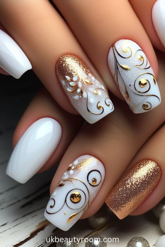 45 Glamorous White Nail Designs for Instant Elegance in 2025!
