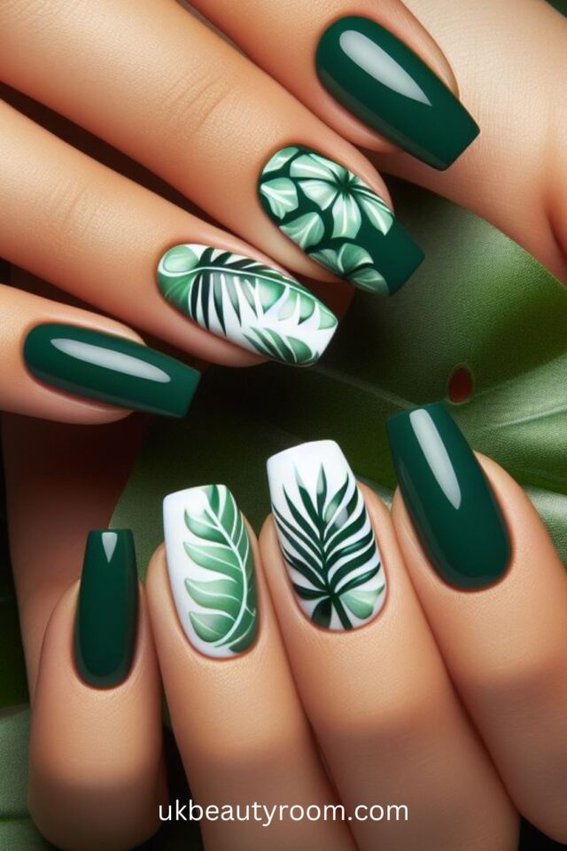 21 Tropical Nail Ideas to Brighten Your Look