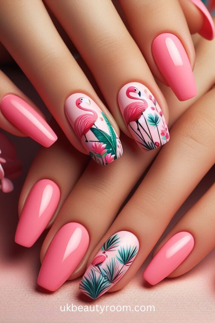21 Tropical Nail Ideas to Brighten Your Look