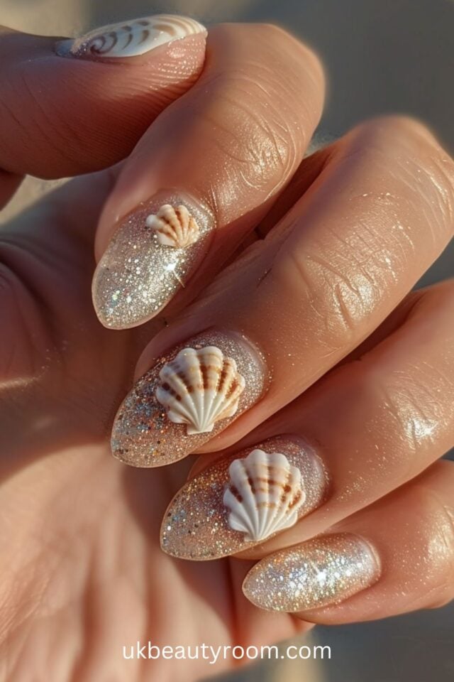21 Beach Nail Designs to Enhance your Summer Look in 2025