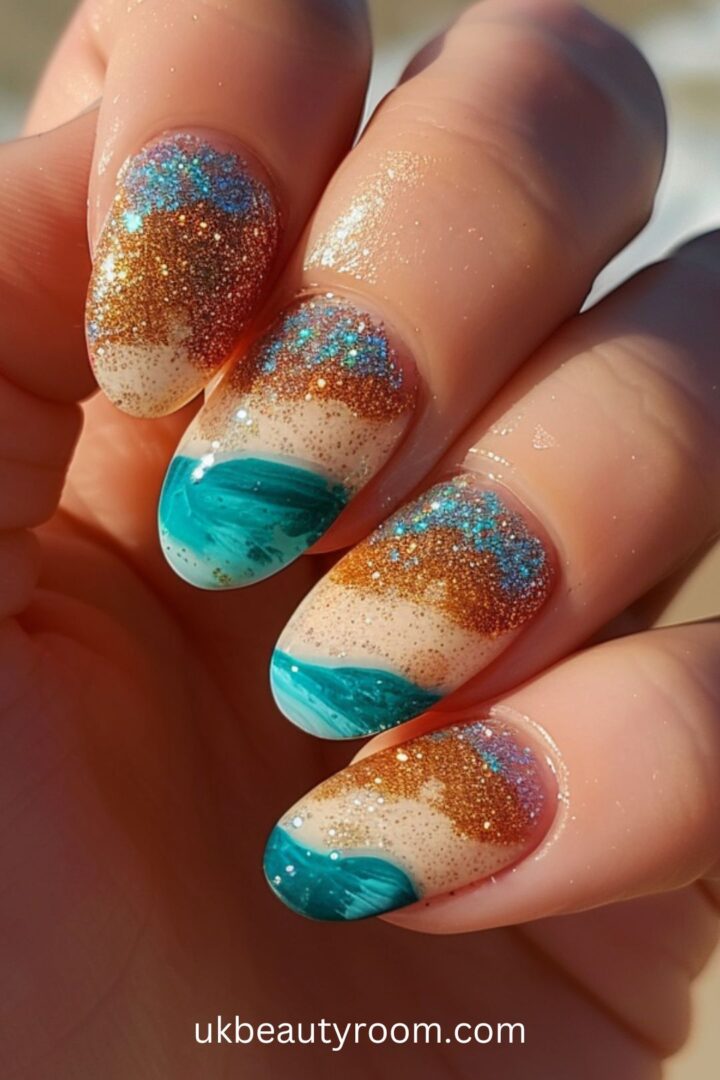 21 Beach Nail Designs to Enhance your Summer Look in 2025