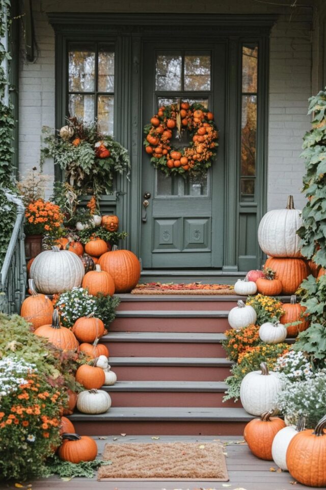 21 Fall Front Porch Decor Ideas to Welcome the Season in Style