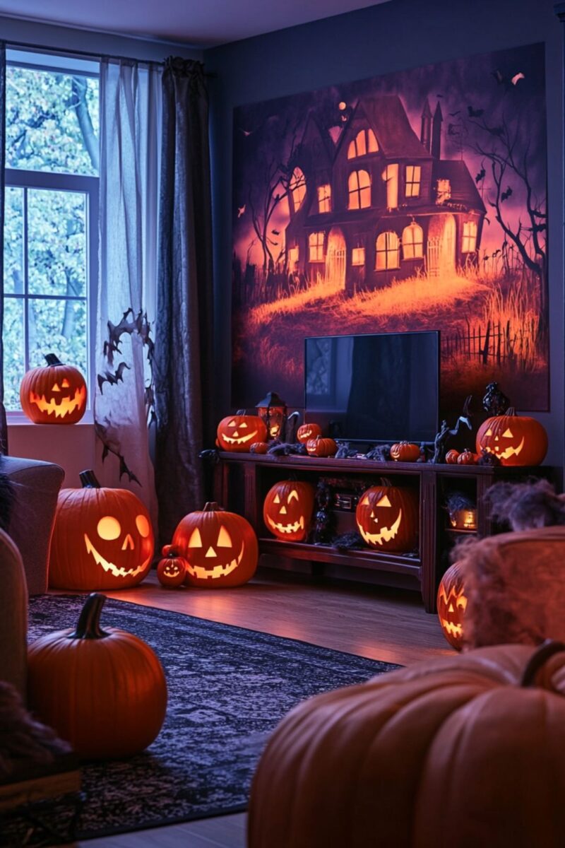 21 Spooky Halloween Decoration Ideas for Your Living Room