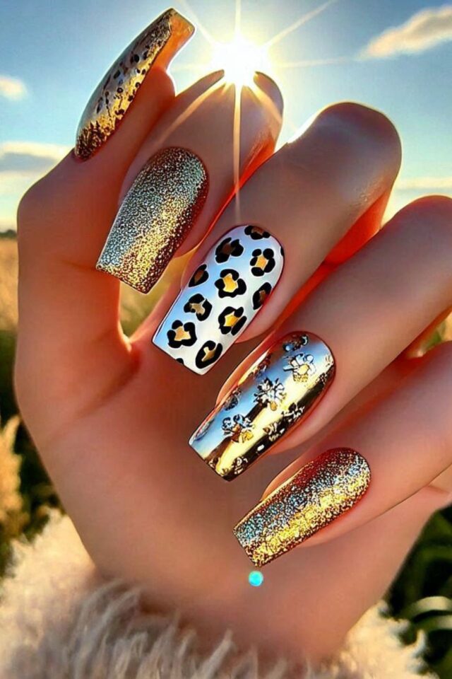 37 Leopard Print Nail Designs for a Bold and Stylish Look