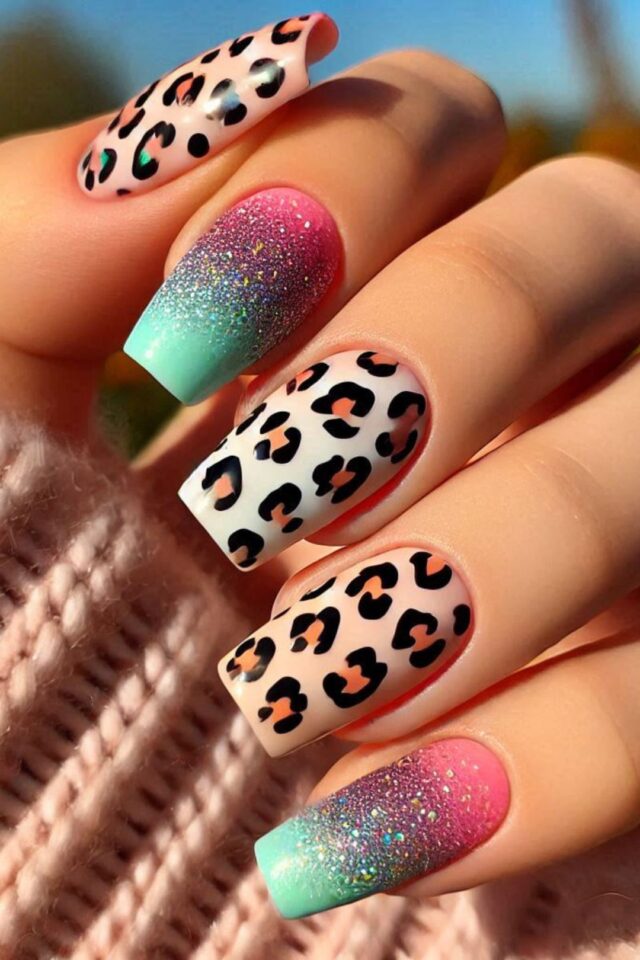 37 Leopard Print Nail Designs for a Bold and Stylish Look