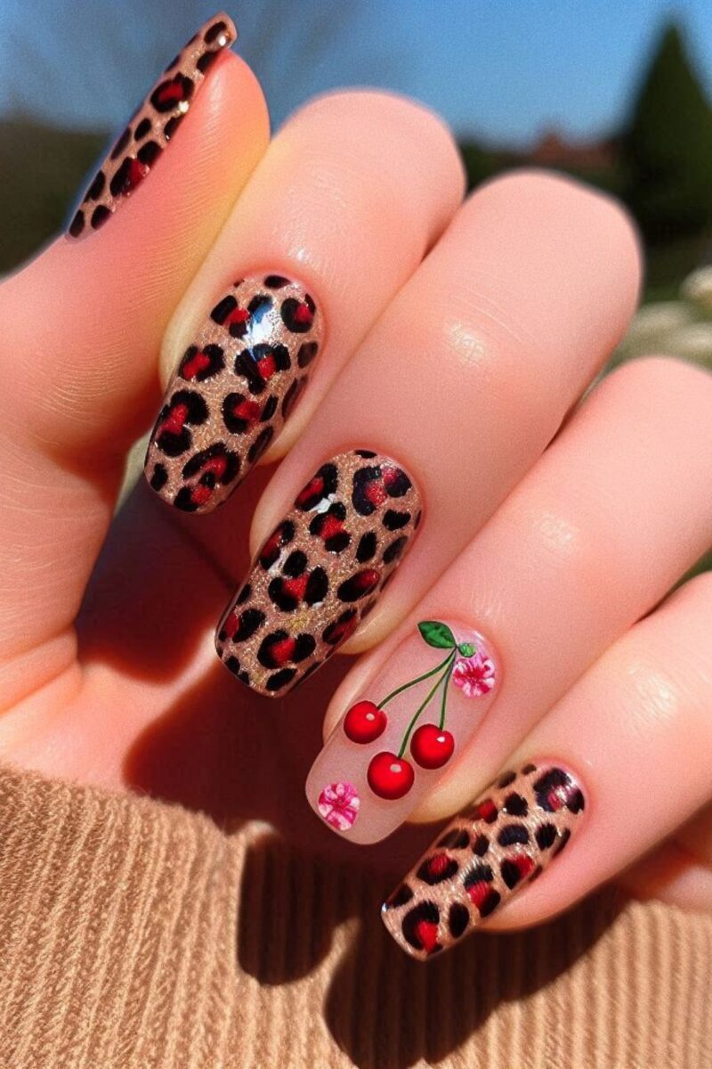 37 Leopard Print Nail Designs for a Bold and Stylish Look