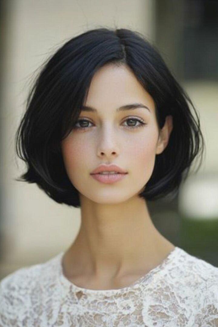 31 Flattering Short Hairstyles for Women with Round Faces