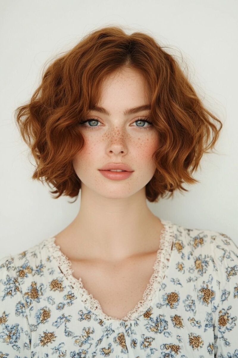 31 Flattering Short Hairstyles for Women with Round Faces