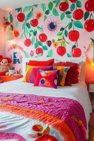 20 Cherry Bedroom Ideas to Add a Fun & Stylish Touch