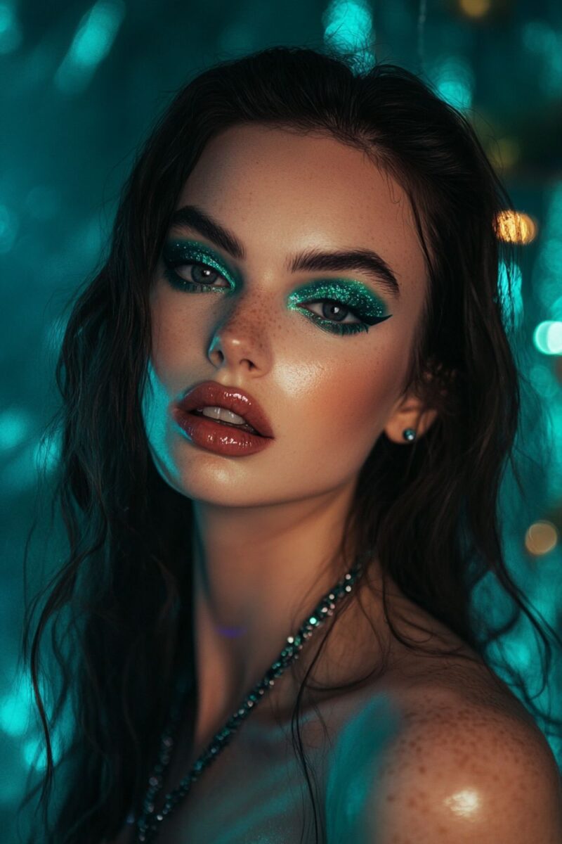 21 Dark Siren Make-up Looks for a Mysterious Sea Witch Vibe
