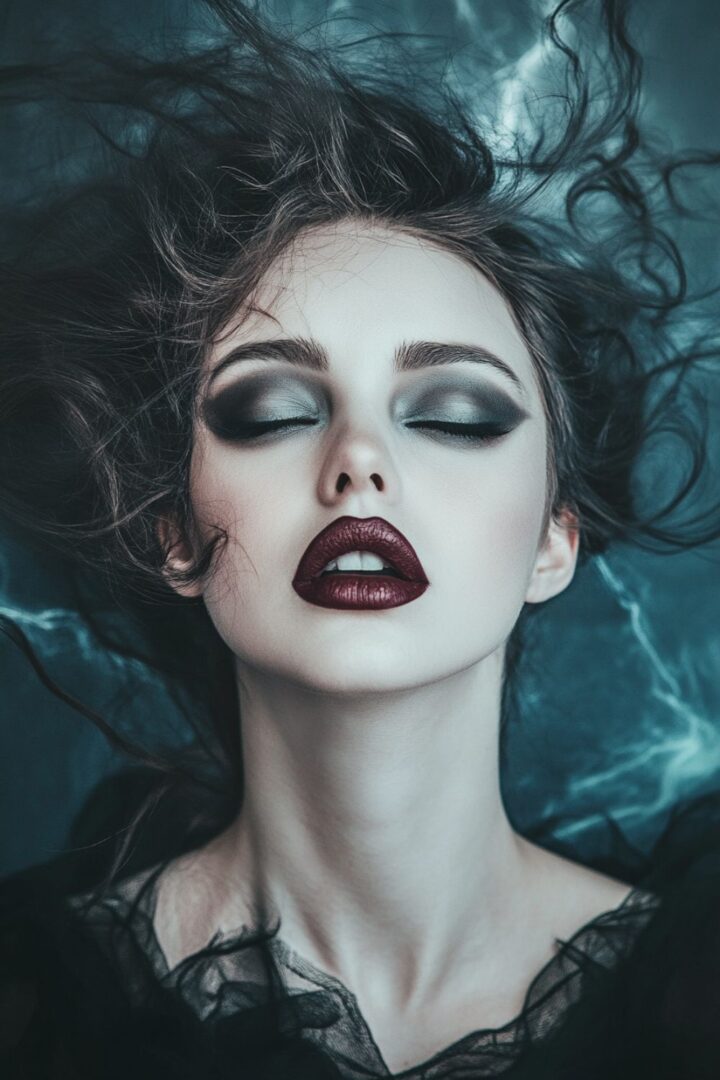 21 Dark Siren Make-up Looks for a Mysterious Sea Witch Vibe