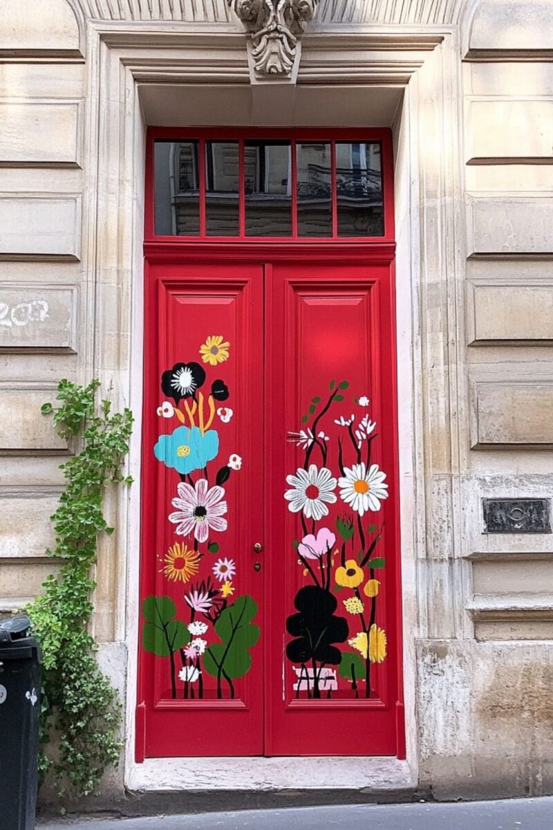 12 Stunning Door Murals That Prove Doors Can Be Art