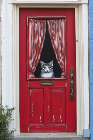 12 Stunning Door Murals That Prove Doors Can Be Art