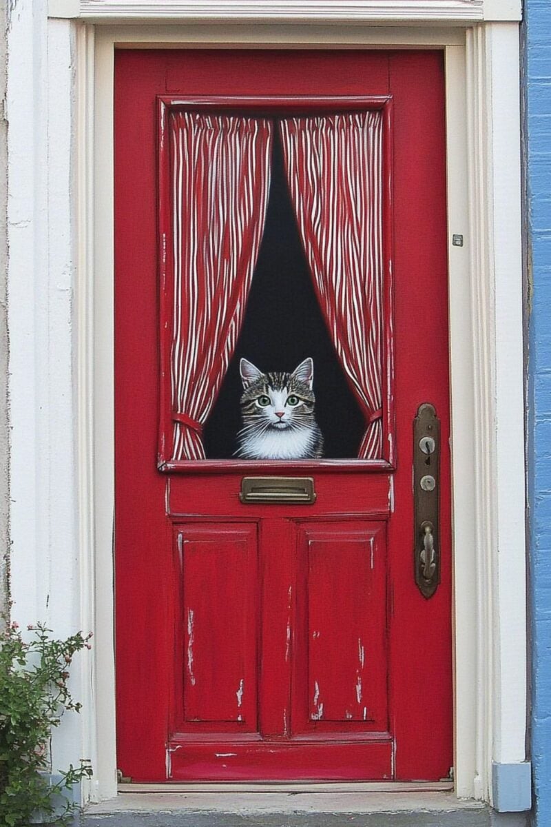 12 Stunning Door Murals That Prove Doors Can Be Art