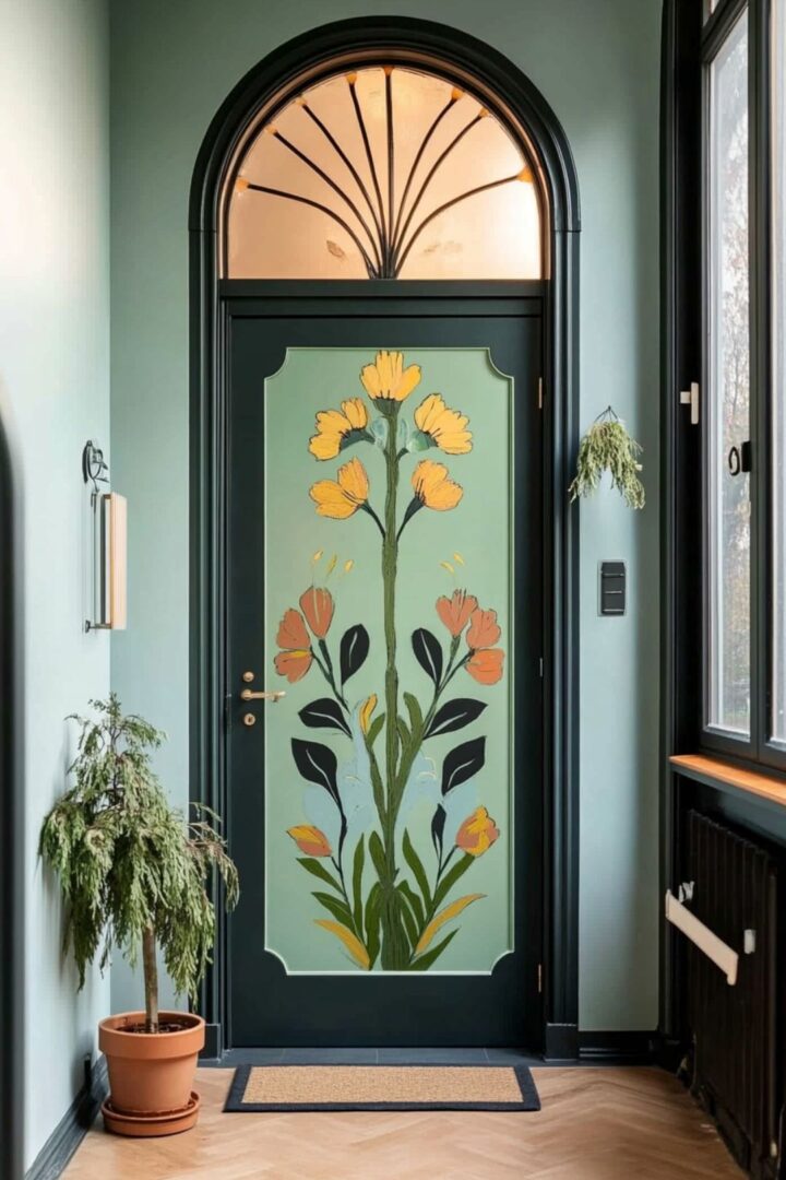 12 Stunning Door Murals That Prove Doors Can Be Art