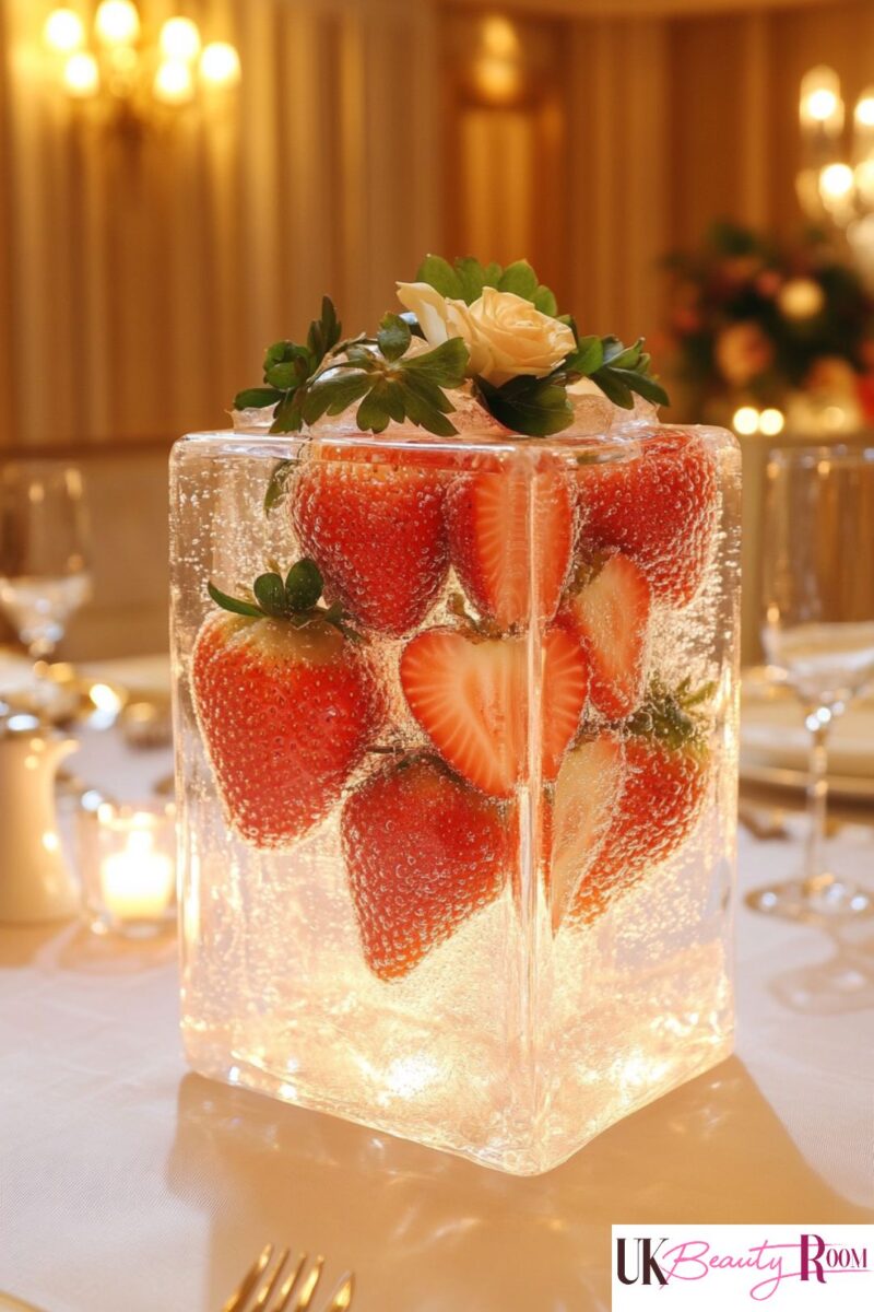 15 Eye-Catching Strawberry Centerpiece Ideas for Parties