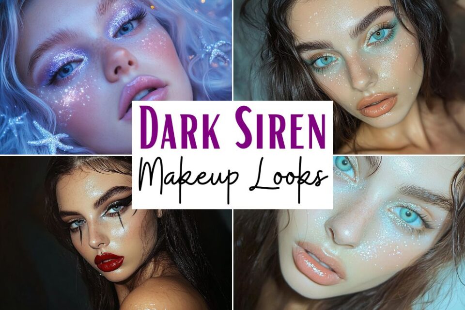 21 Dark Siren Make-up Looks for a Mysterious Sea Witch Vibe