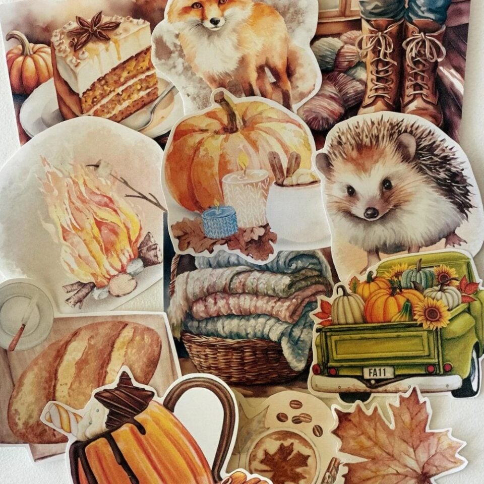 10 Aesthetic Autumn Stickers That Are SO Cute!🍂