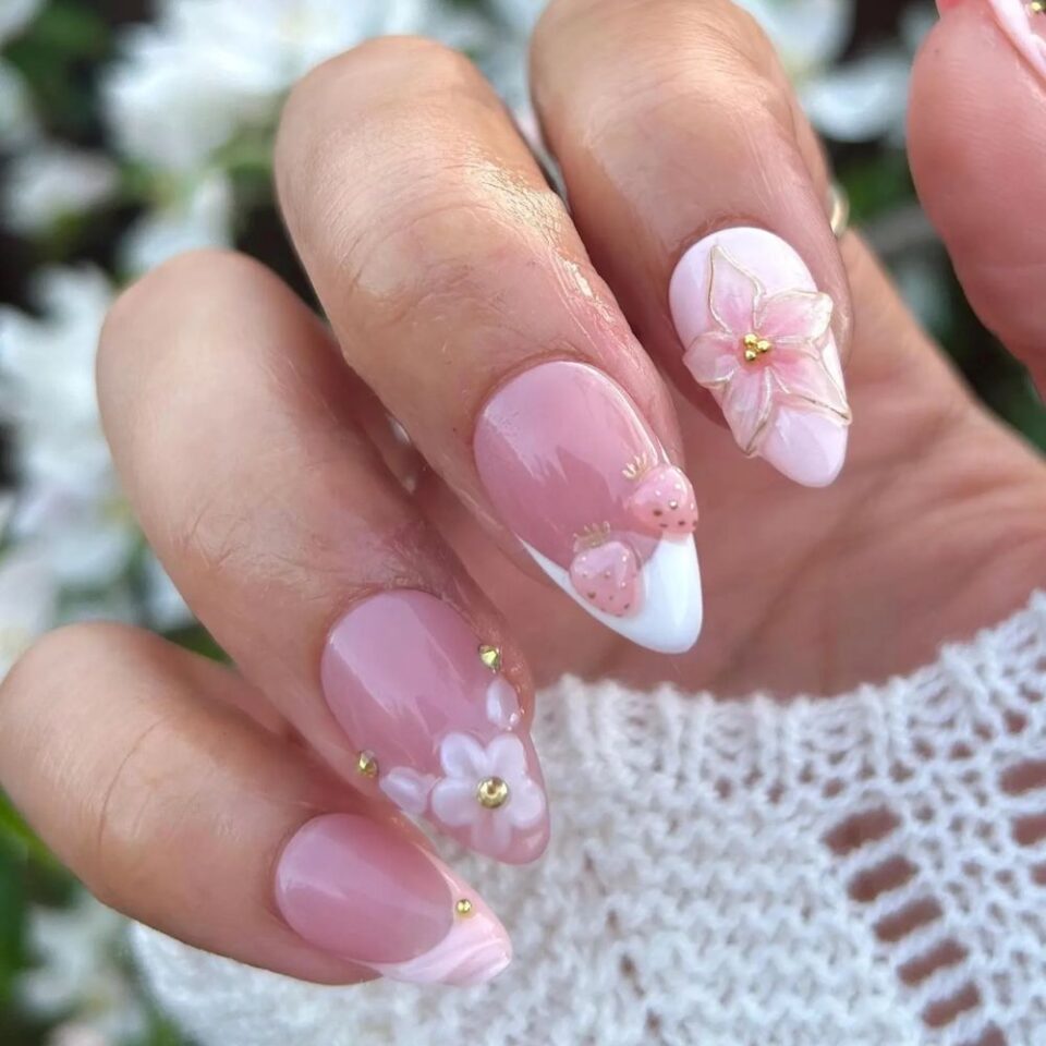 23 Pink Nails That Are Pretty, Playful & So Aesthetic 💅💖