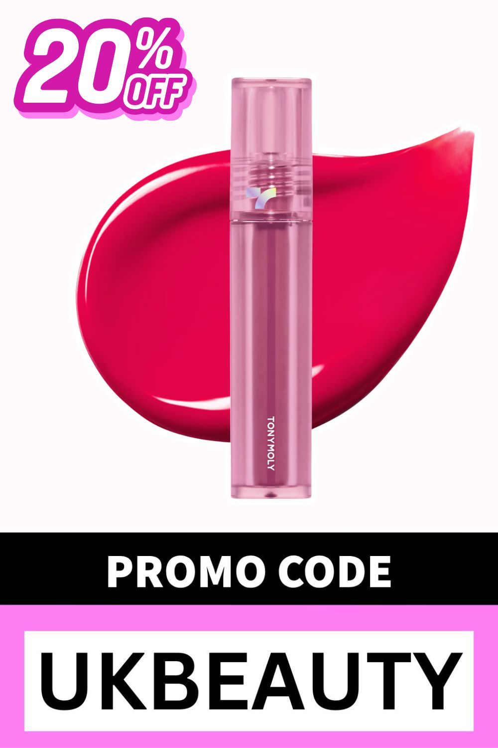 TONYMOLY Discount Code: UKBEAUTY for 20% off